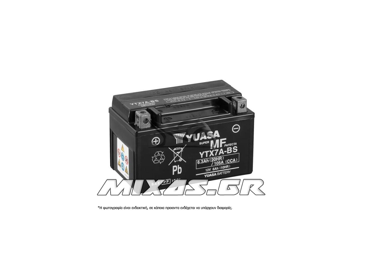 Παπί & Moto :: Ηλεκτρικά & Ανάφλεξη :: Μπαταρίες :: ΜΠΑΤΑΡΙΑ YUASA ...