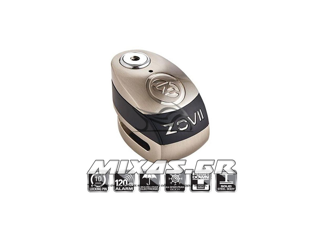 Moto & Scooter :: Λουκέτα/Κλειδαριές :: ΛΟΥΚΕΤΟ ΔΙΣΚΟΥ ZOVII ZD10 10XIL ...